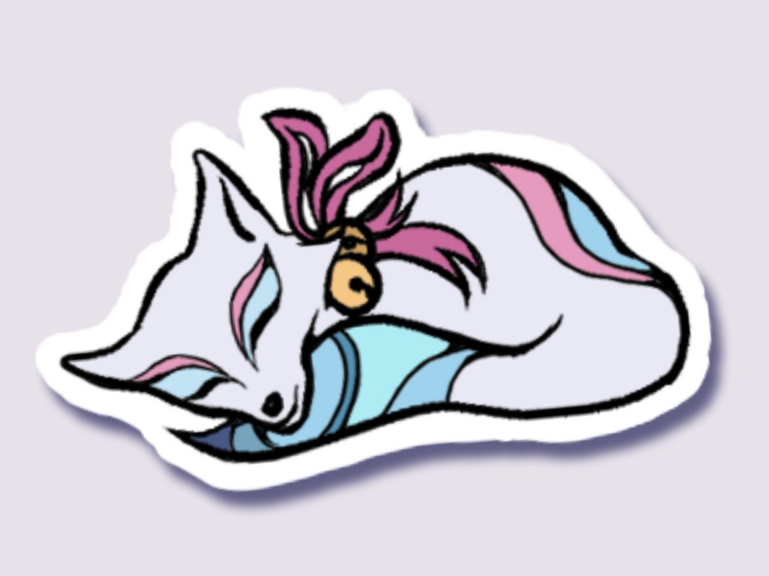 Sticker Ahri Spirit Blossom Fox Form League of Legends - Etsy