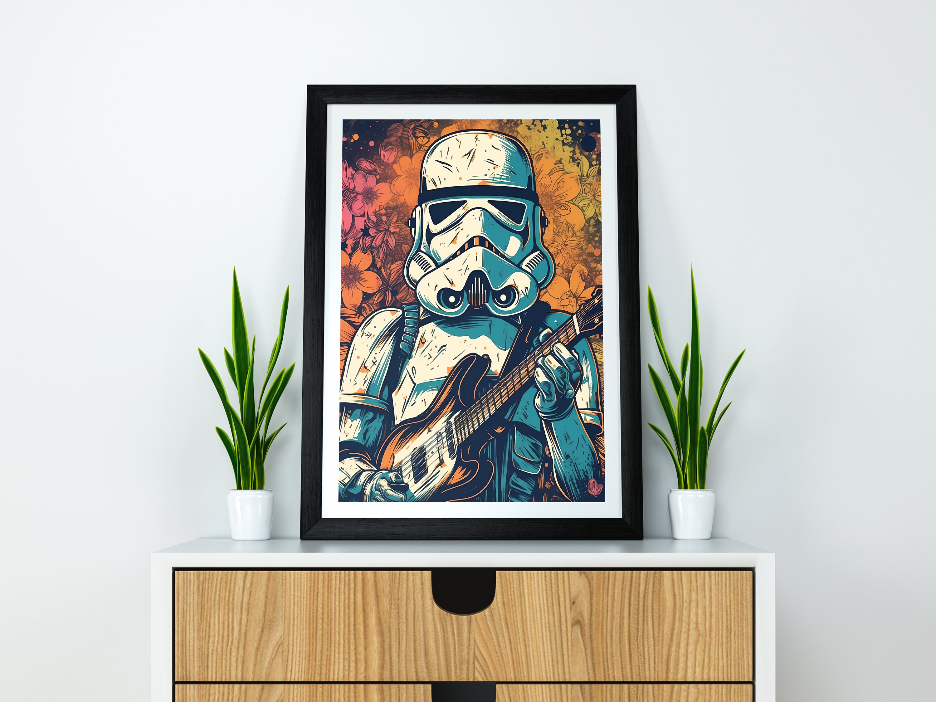 Groovy Star Trooper Poster - Digital Printable Design - Available in 4 ...