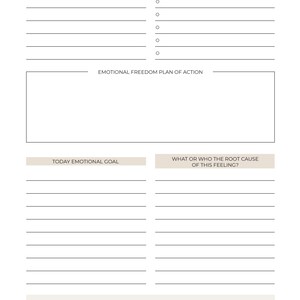 Printable & Digital Wellness Journal - Etsy