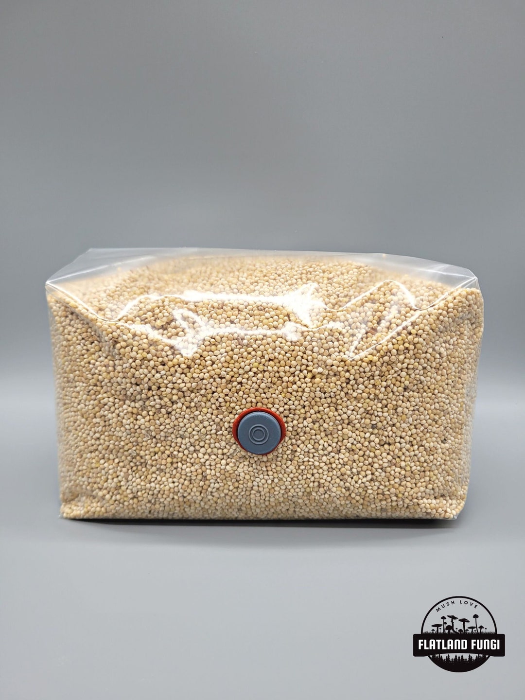 Pre-sterilized | Millet Mushroom Grain Spawn | Injection Port | Grow ...