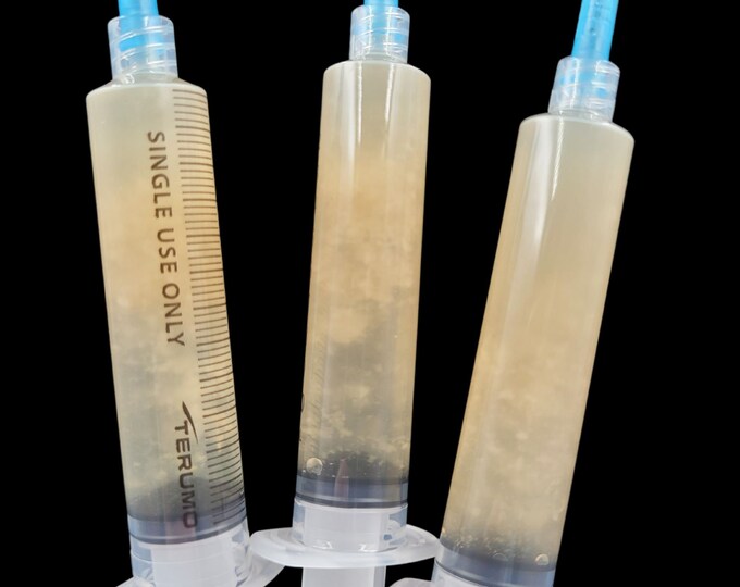 12 Ml Mushroom Liquid Culture Syringe Thick Live Mycelium Grow ...
