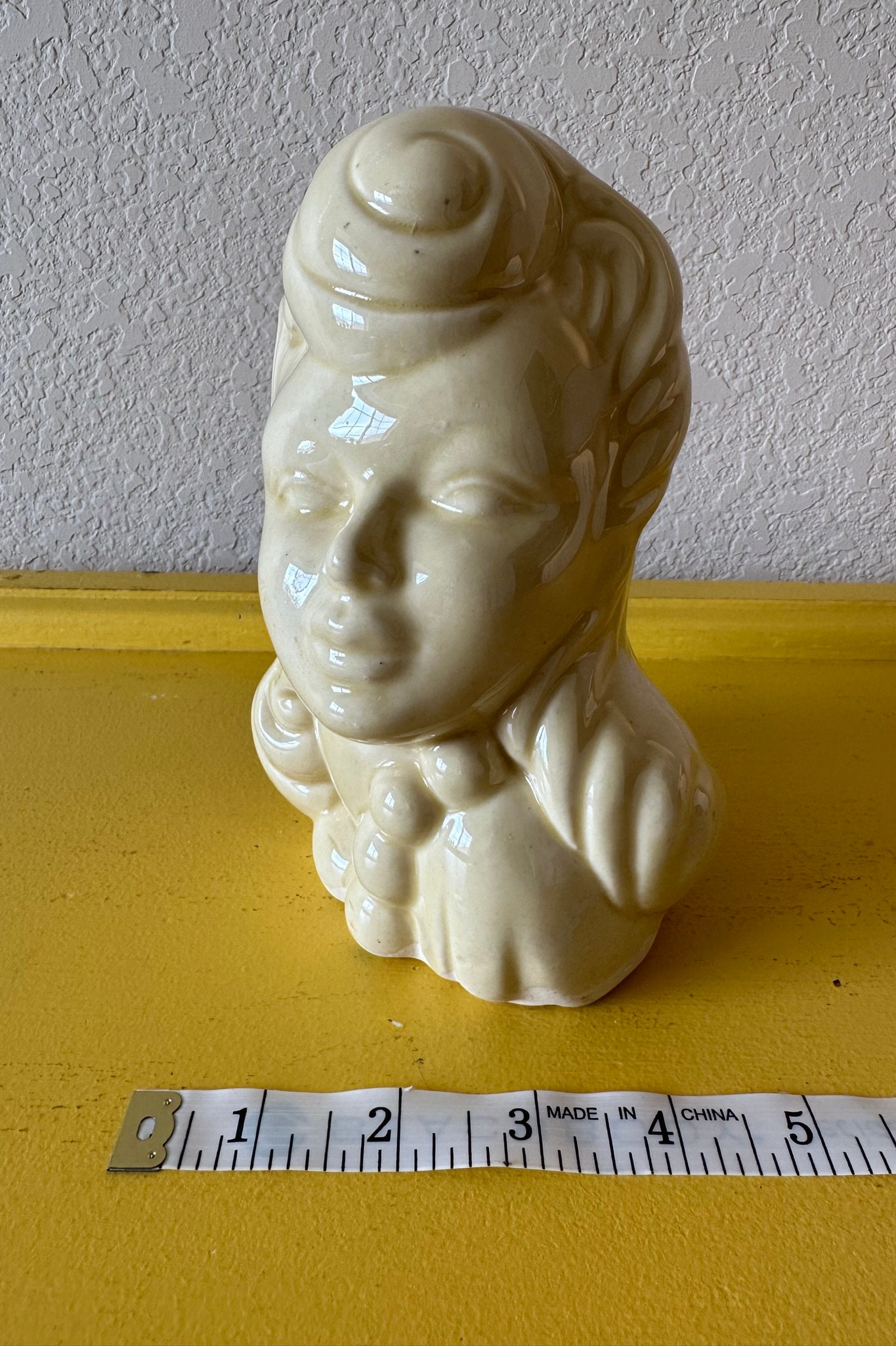 Vintage Art Deco Woman Bust / Head, Vase / Planter - Etsy