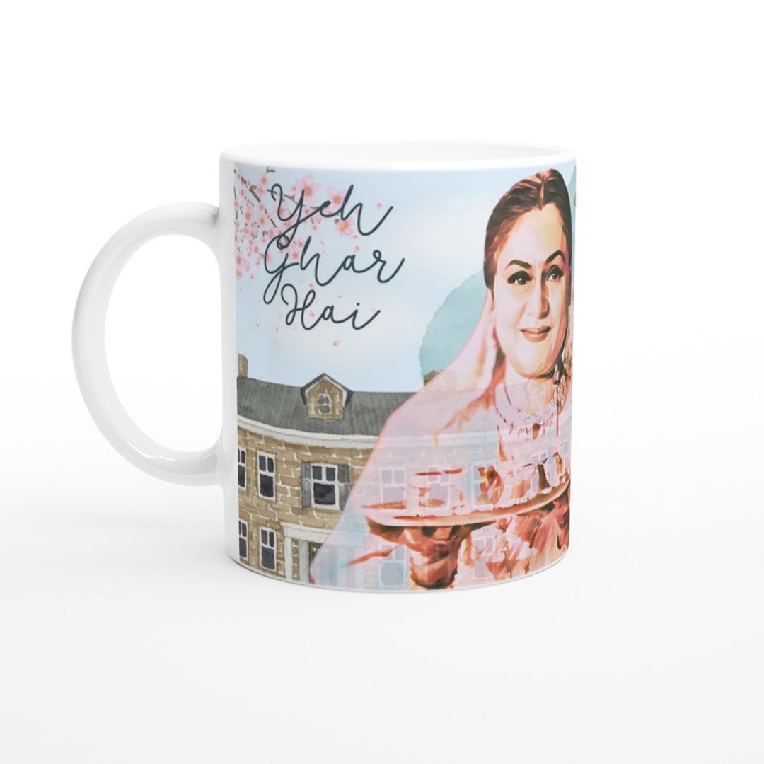 Ye Ghar Hai K3G Bollywood Classic White 11oz Ceramic Mug for Mother's ...