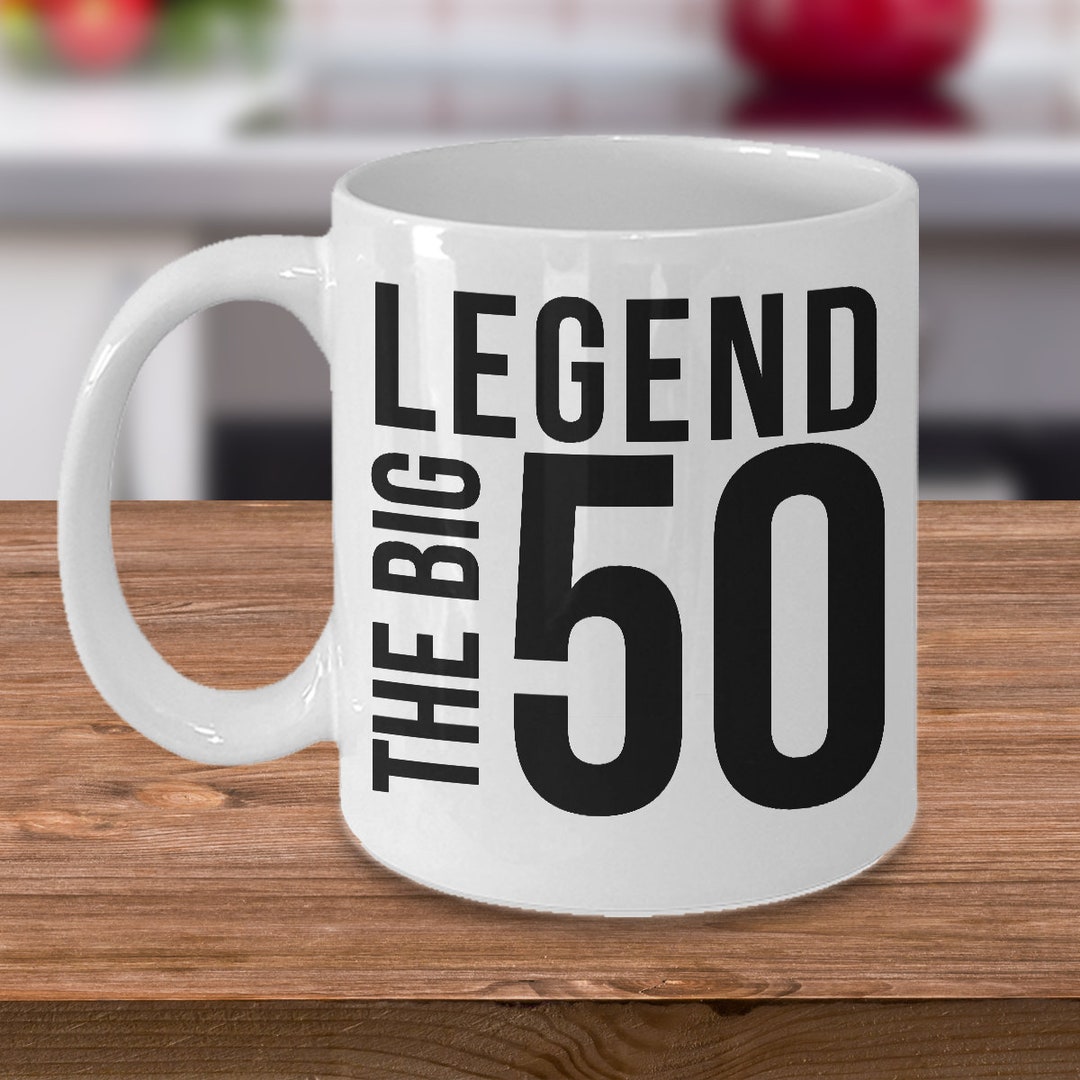 50th Birthday Mugs for Men, 50th Birthday Mug, 50th Birthday Gift for ...