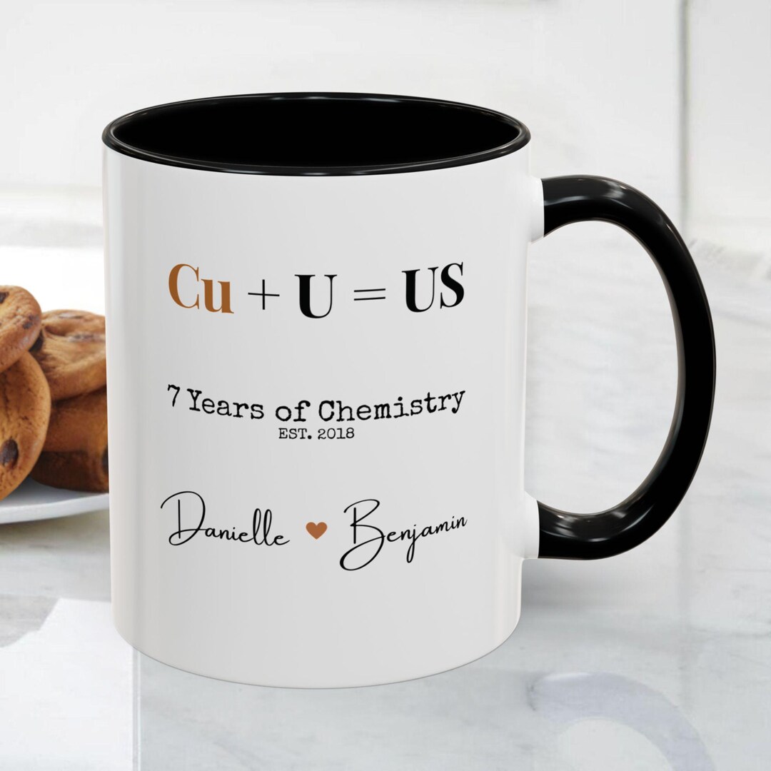 Personalized 7th Anniversary Mug: Funny Copper Anniversary Gift - Etsy