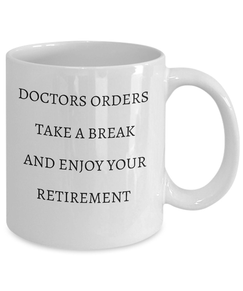 Doctor Retirement, Doctor Leaving Gift, Happy Retirement, Doctor ...