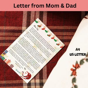 Editable is Santa Real Letter Explaining Santa to Your Child Santa ...