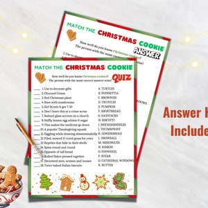 Christmas Cookie Game, Xmas Cookie Game, Christmas Family Game ...