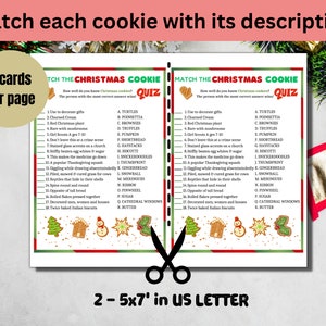 Christmas Cookie Game, Xmas Cookie Game, Christmas Family Game ...