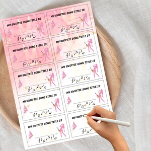 Swiftie Name Game Poster: Taylor Party, Teen/bridal Shower (PDF) - Etsy