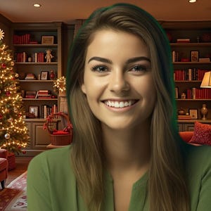 Zoom Virtual Backgrounds | Cozy Christmas Fireplace Zoom Background ...