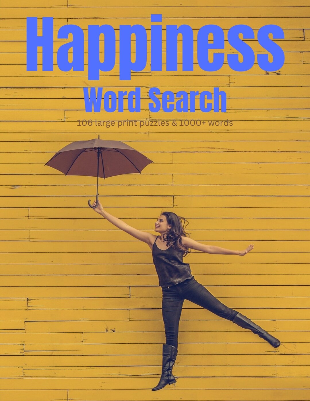 Happiness Word Search - Etsy