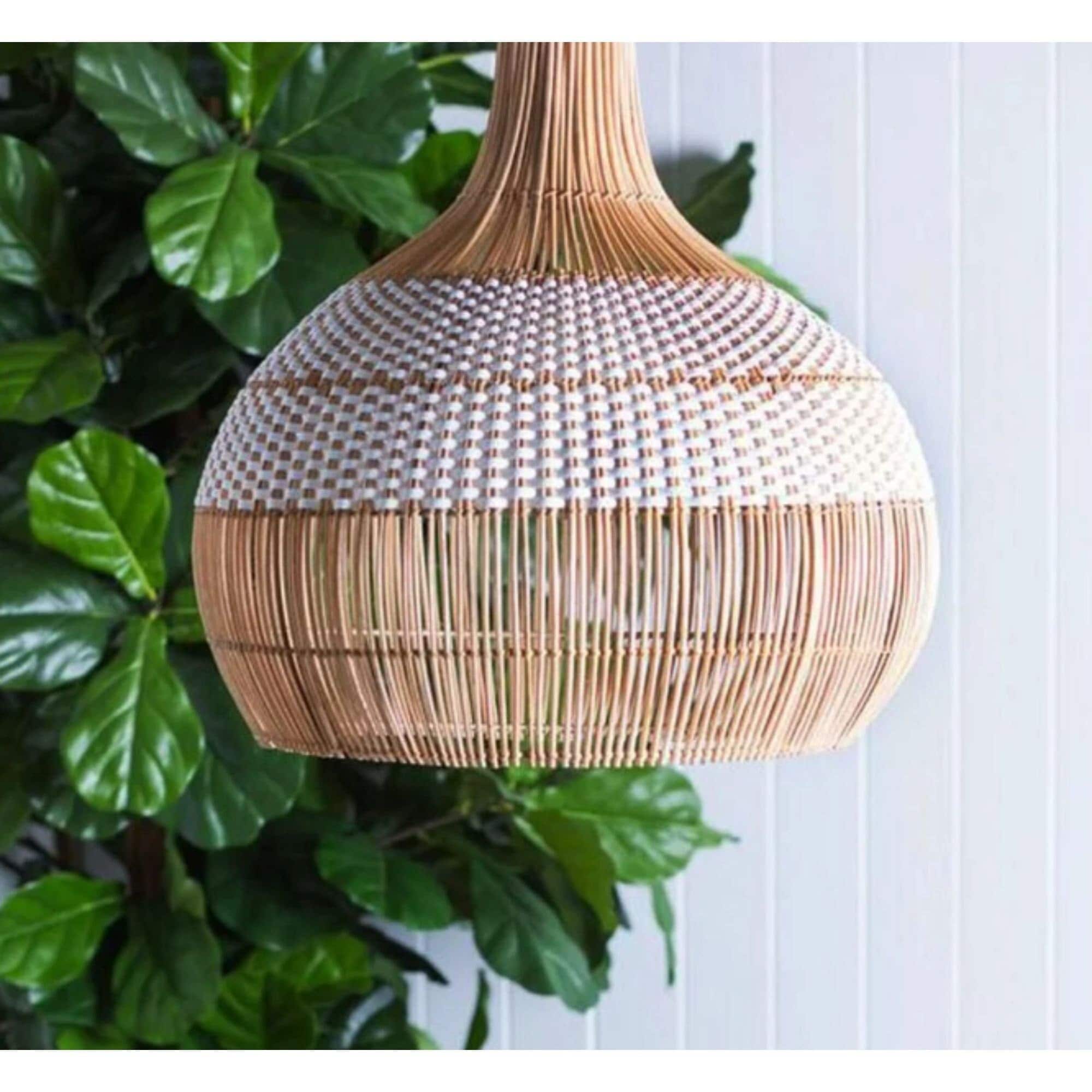 Rattan Pendant Light High Quality Handwoven. Boho Room Decor. - Etsy UK