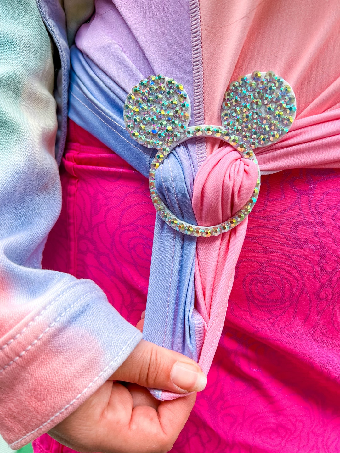 Rhinestone Mouse Ear Shirt Slide, Mouse Ear Shirt Slide, Women’s Tee ...