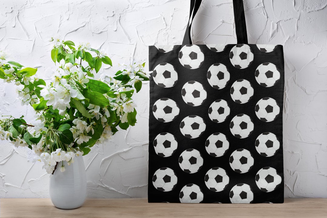 Classic Soccer Tote Bag Soccer Fan Tote Bag Tote Bag for Soccer Mom ...