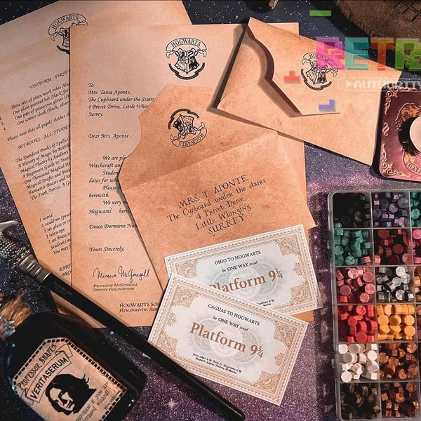 Wizard Letter - Etsy