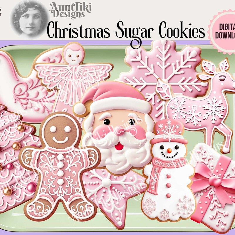 Sugar Cookie Clipart - Etsy