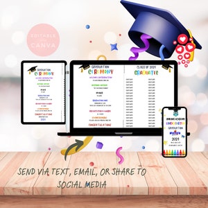 Kindergarten Graduation Printable | Class Graduation Ceremony ...