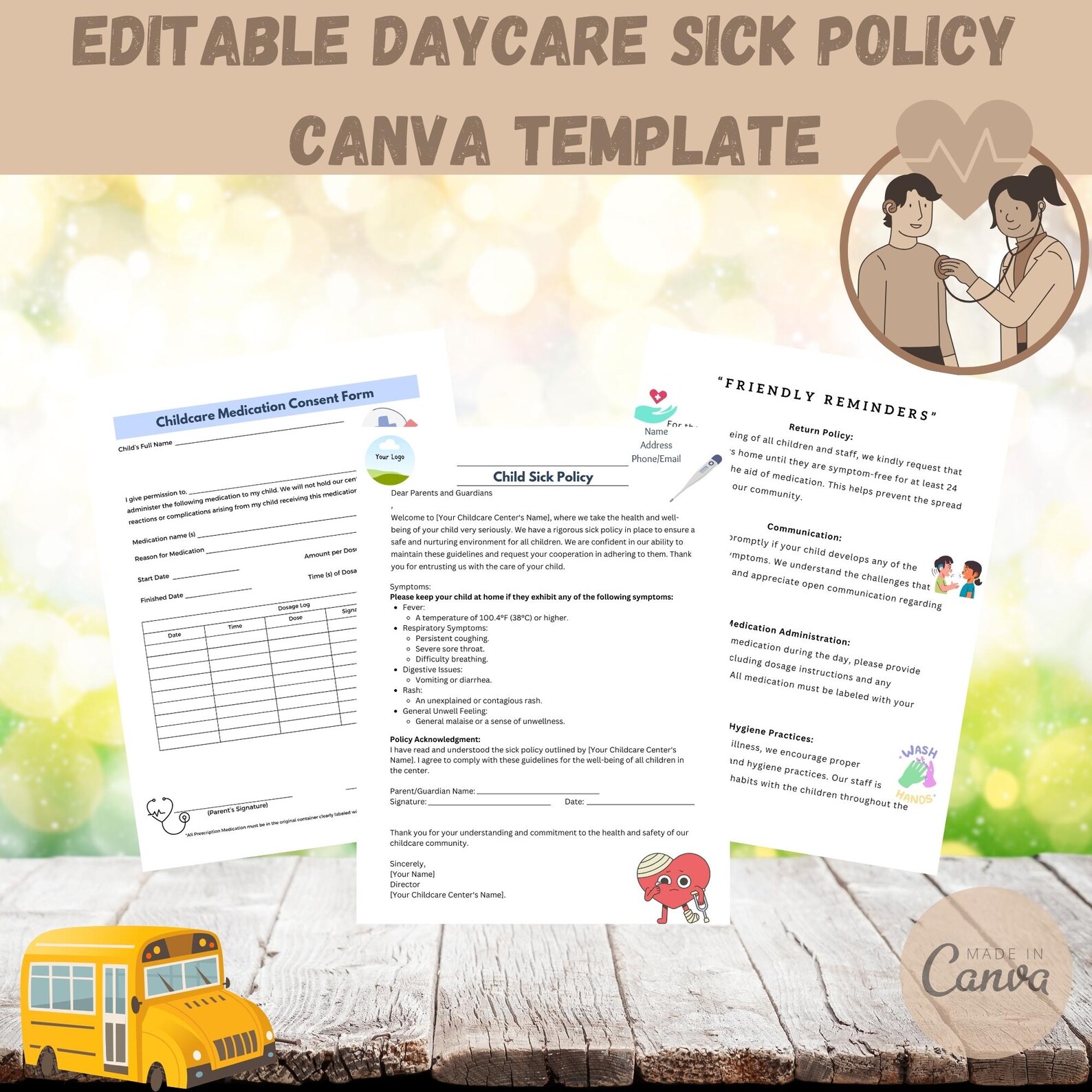 Daycare Sick Policy| Effortless Health Communication| Childcare Illness ...