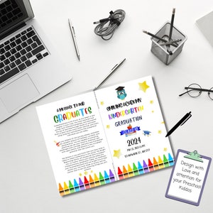 Kindergarten Graduation Printable | Class Graduation Ceremony ...