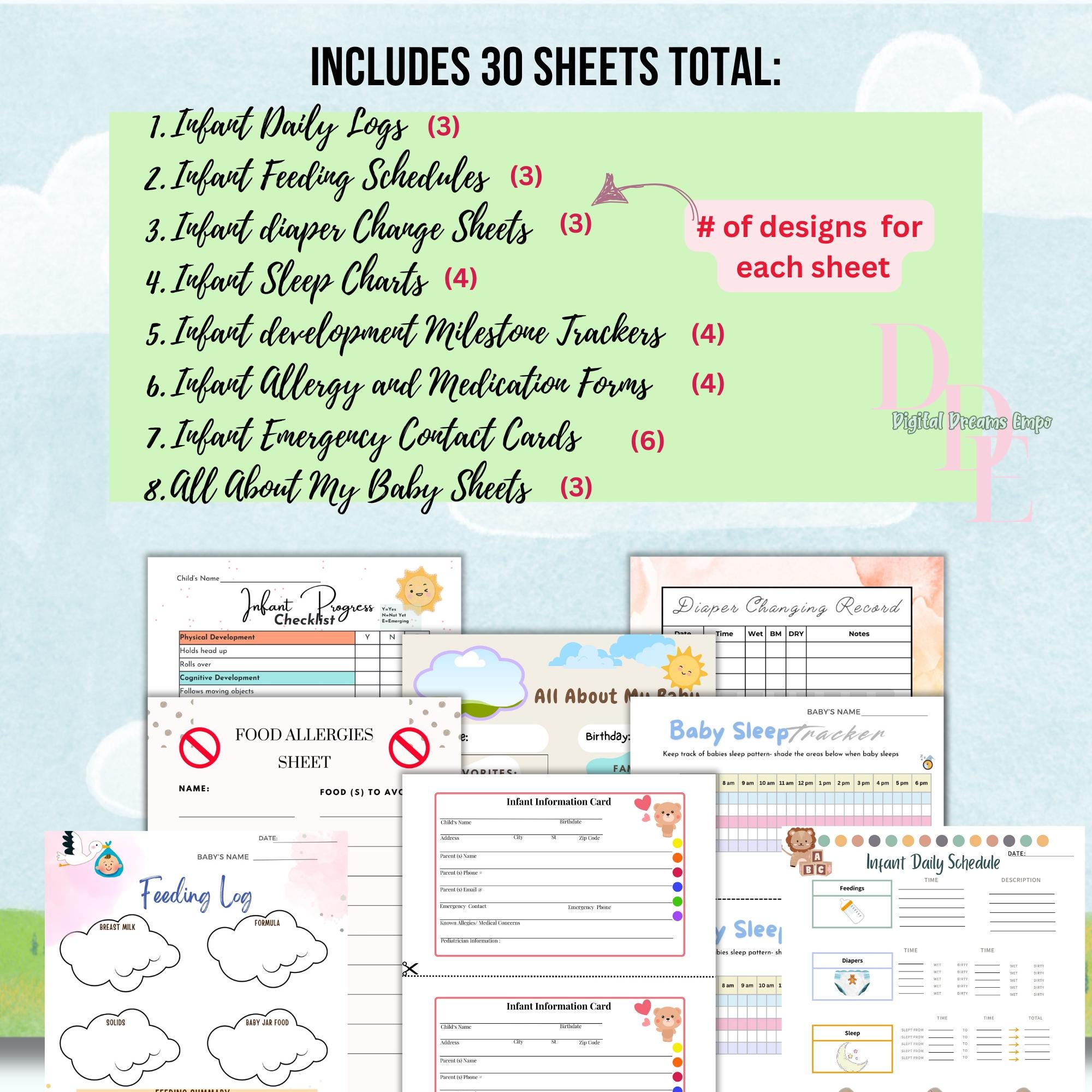 Infant Classroom Essential Forms Bundle Perfect for Infant Teachers at ...