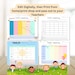 Summer Toddler Lesson Plan Template: Editable Homeschool Printable ...