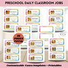 Editable Classroom Jobs Display | Kinder Brights Theme | Student Job ...