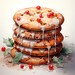 Christmas Cookies Clipart 13 High Quality Jpgs, Digital Download ...