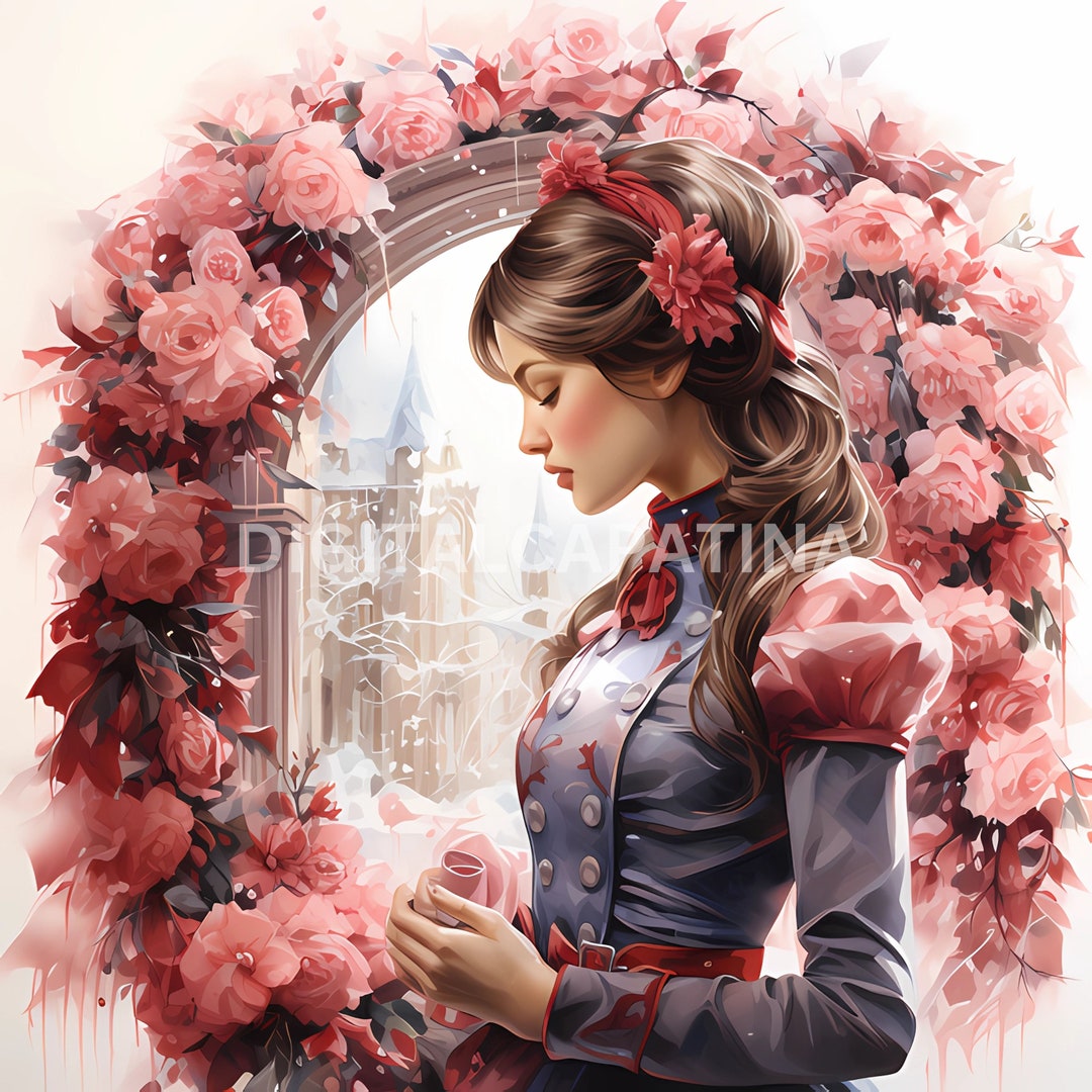 Watercolor Christmas Clipart 12 High Quality Jpgs,watercolor Winter ...