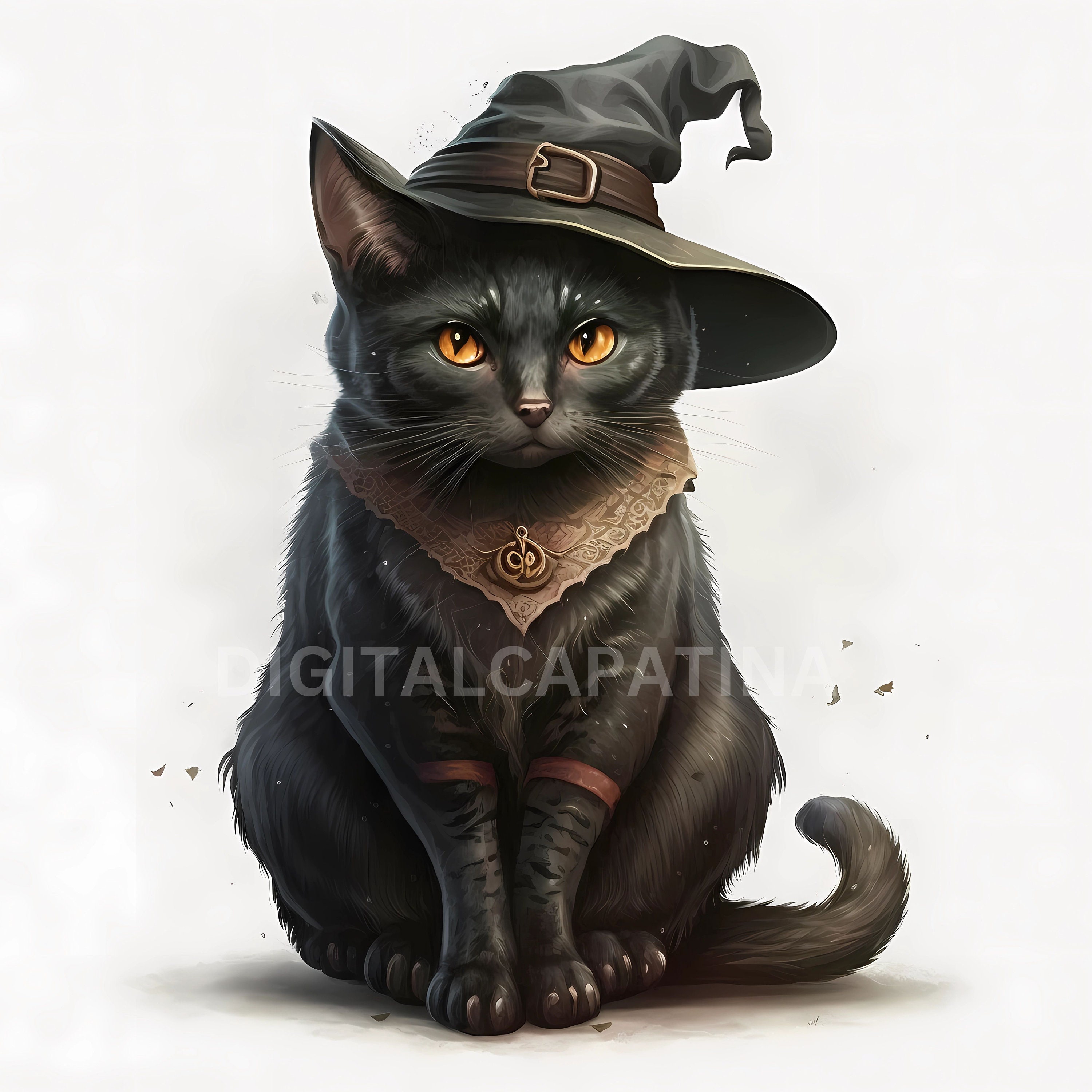 Witch's Familiar Clipart Bundle 10 High Quality Jpgs - Etsy