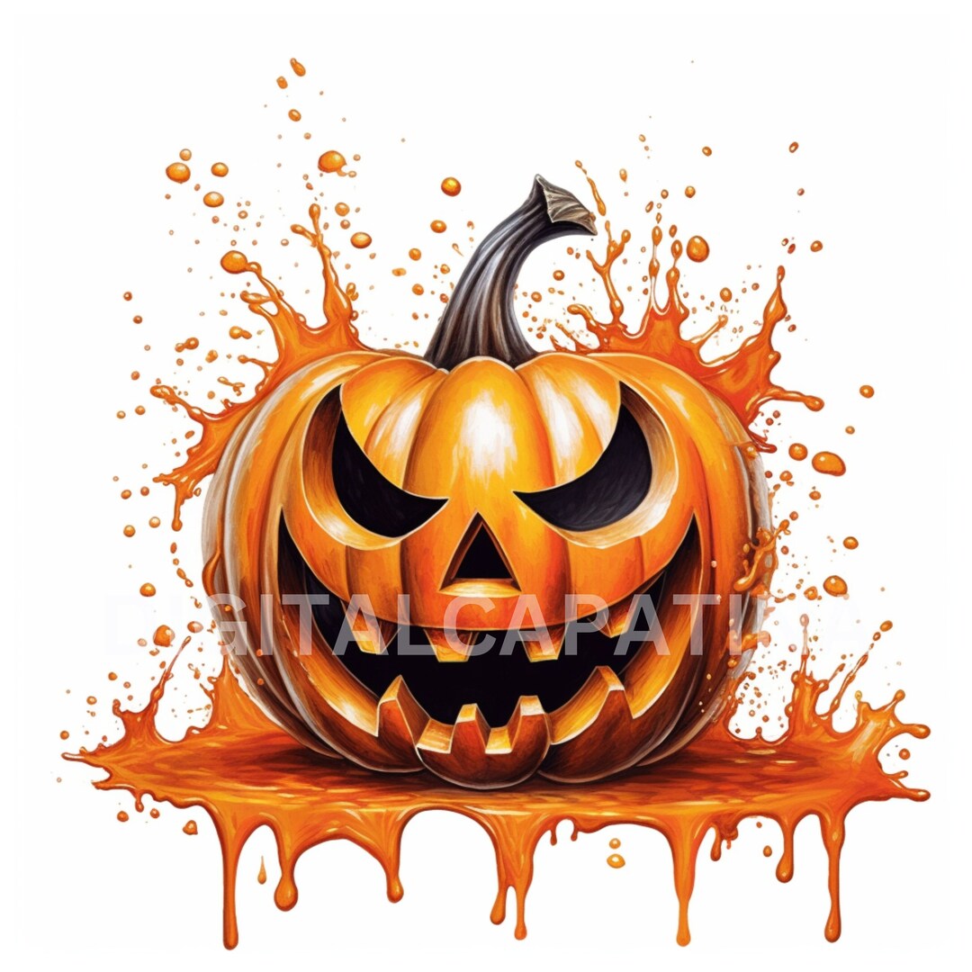 Halloween Pumpkin Clipart 13 High Quality Jpgs, Halloween Artwork ...