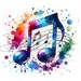 Watercolor Music Notes Clipart 11 PNG Childrens Clipart Digital ...