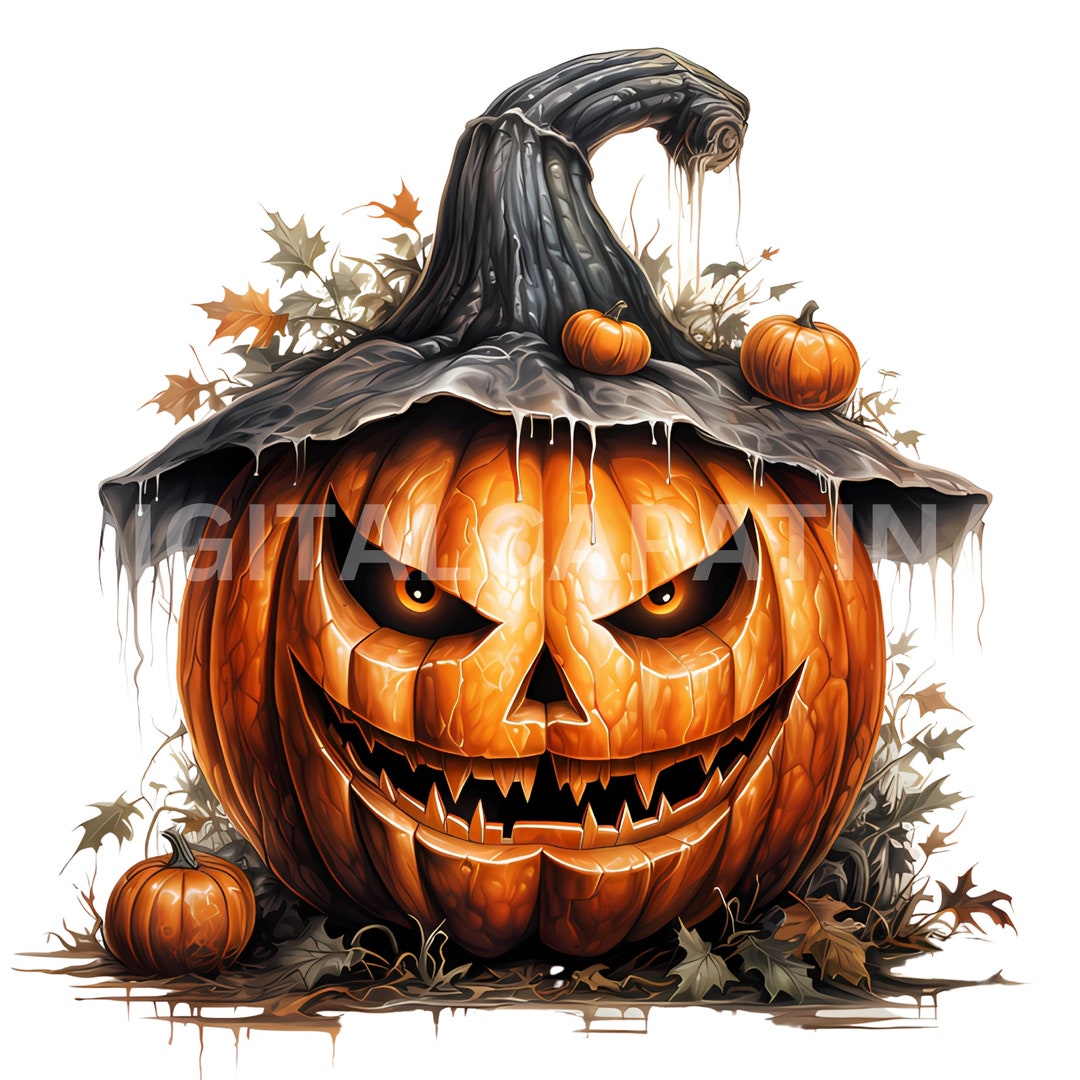 Halloween Pumpkin Clipart 14 High Quality Jpgs, Halloween Artwork ...