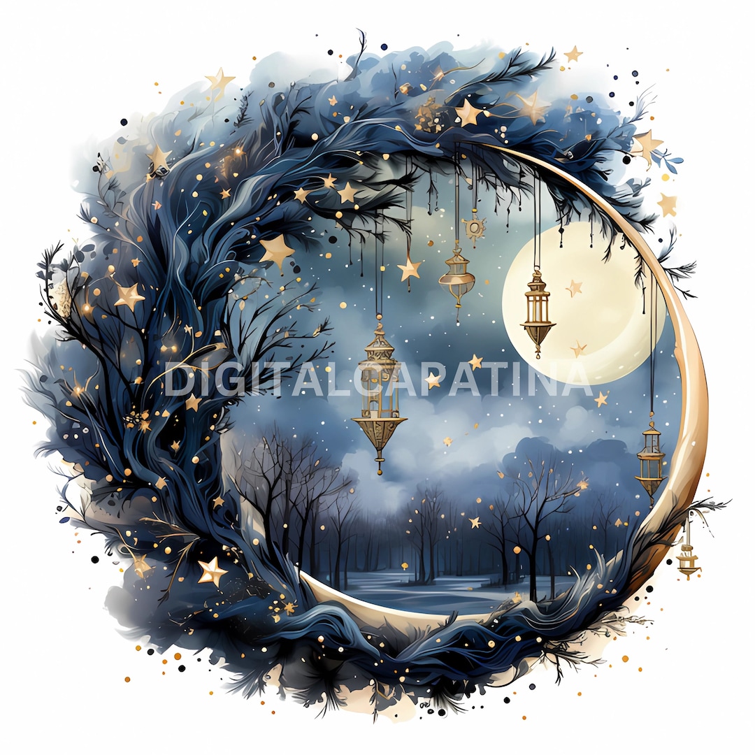 Watercolor Christmas Clipart 9 High Quality Jpgs,watercolor Winter ...