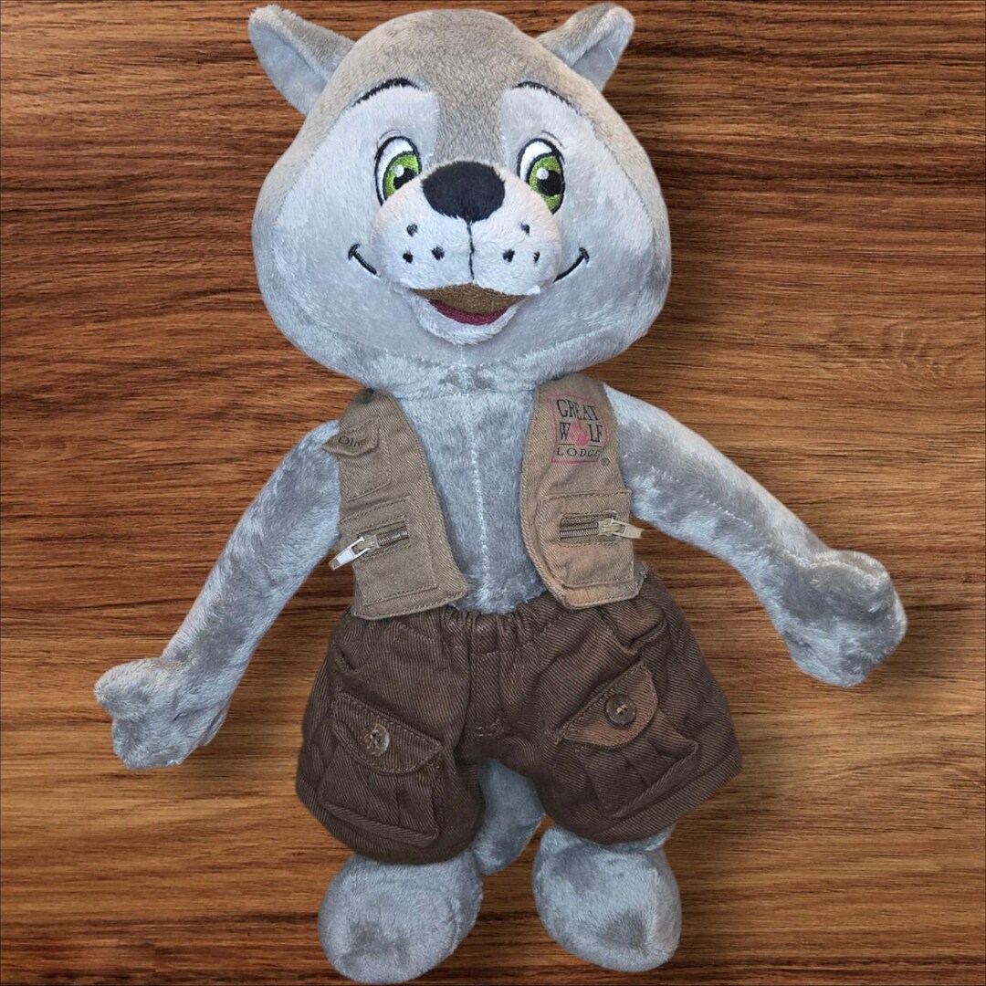 16" Wiley the Wolf Great Wolf Lodge Plush - Etsy