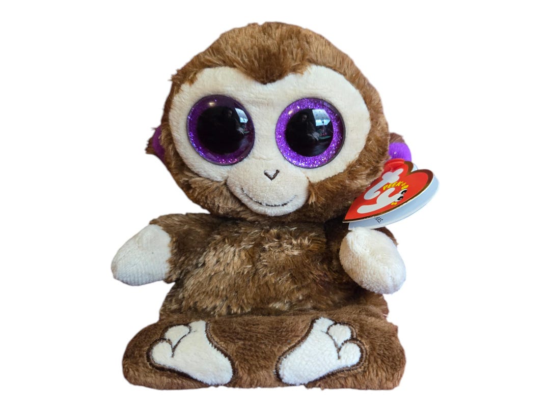 4 Ty Beanie Boo Peek-a-boo Chimps the Monkey Phone Holder - Etsy