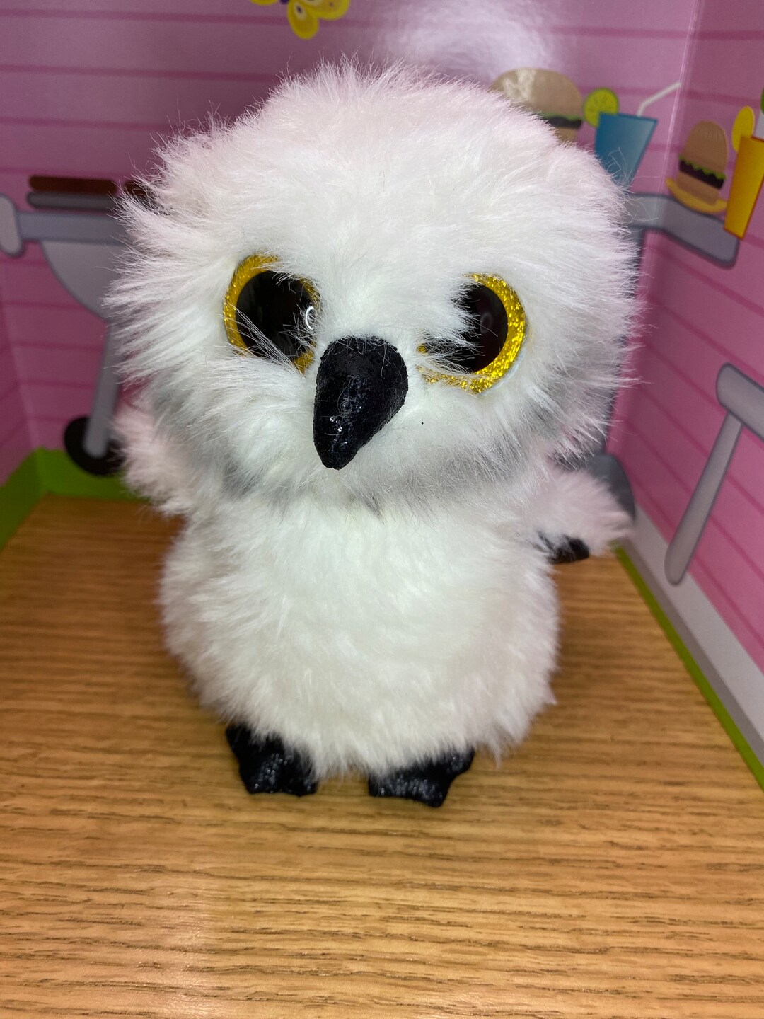 Ty Beanie Boo 6 Austin the Owl - Etsy