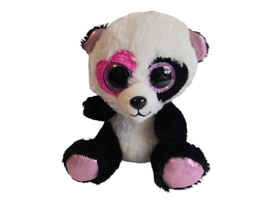 6” Ty Beanie Boo Mandy the Panda- Rare- Retired - Etsy