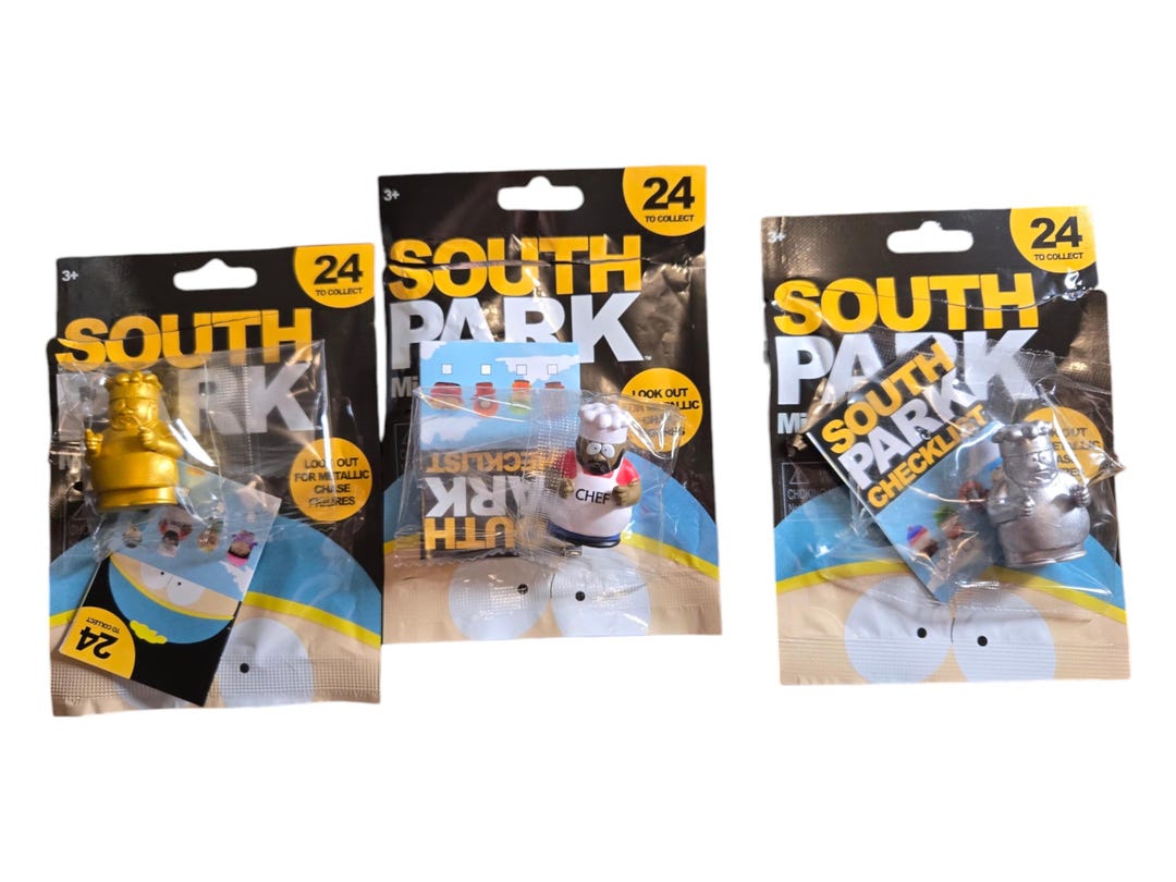 South Park Chef Micro Figures: Khadou 3 Blind Bag - Rare Chase Figures ...