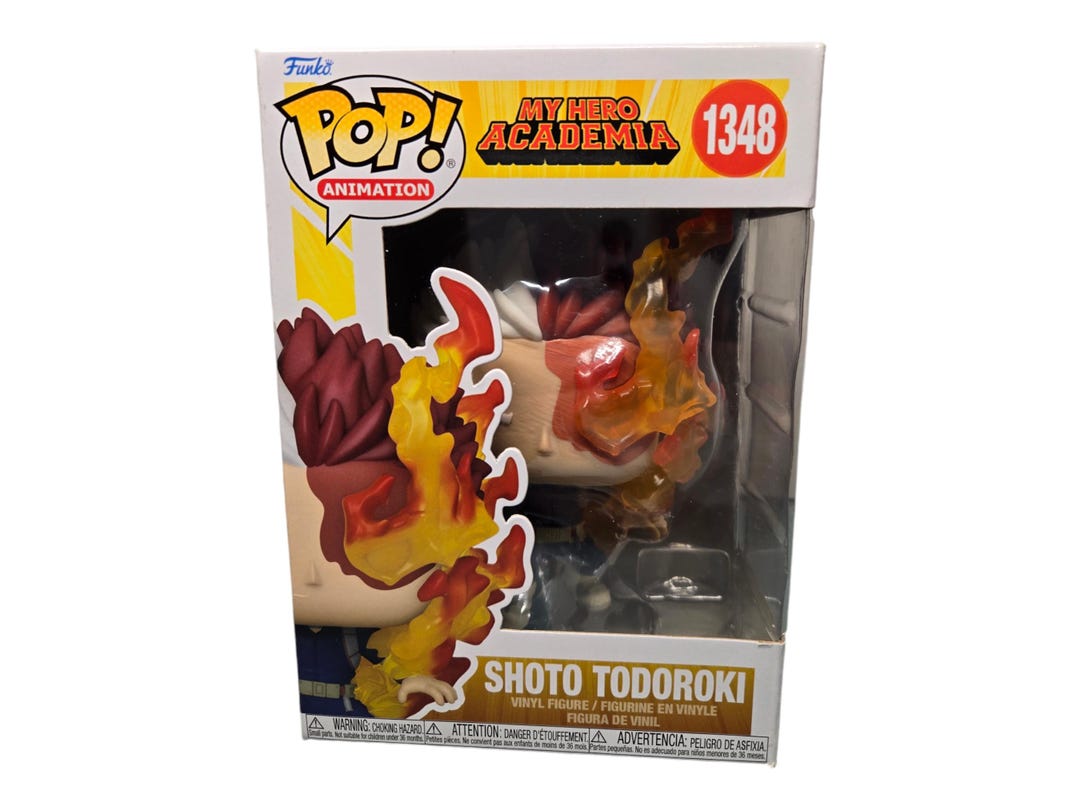 FUNKO POP Anime My Hero Academia Shoto Todoroki 1348 MHA Vinyl Figure ...