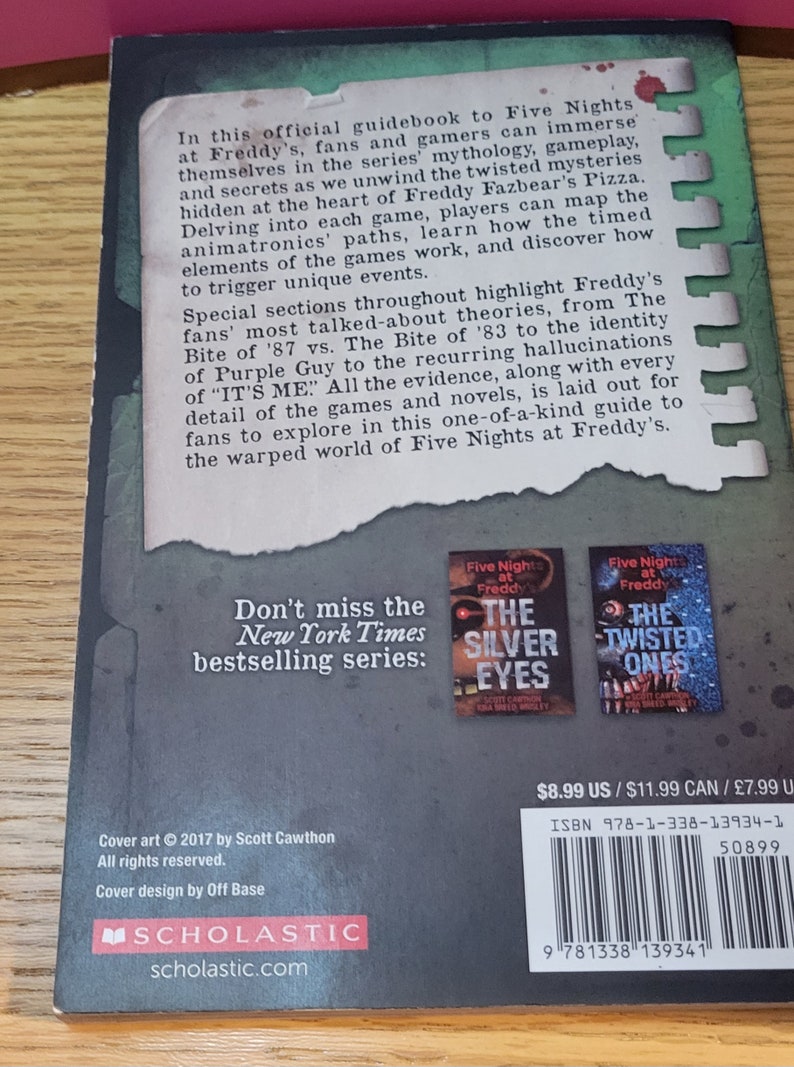Five Nights at Freddy's the Freddy Files FNAF - Etsy