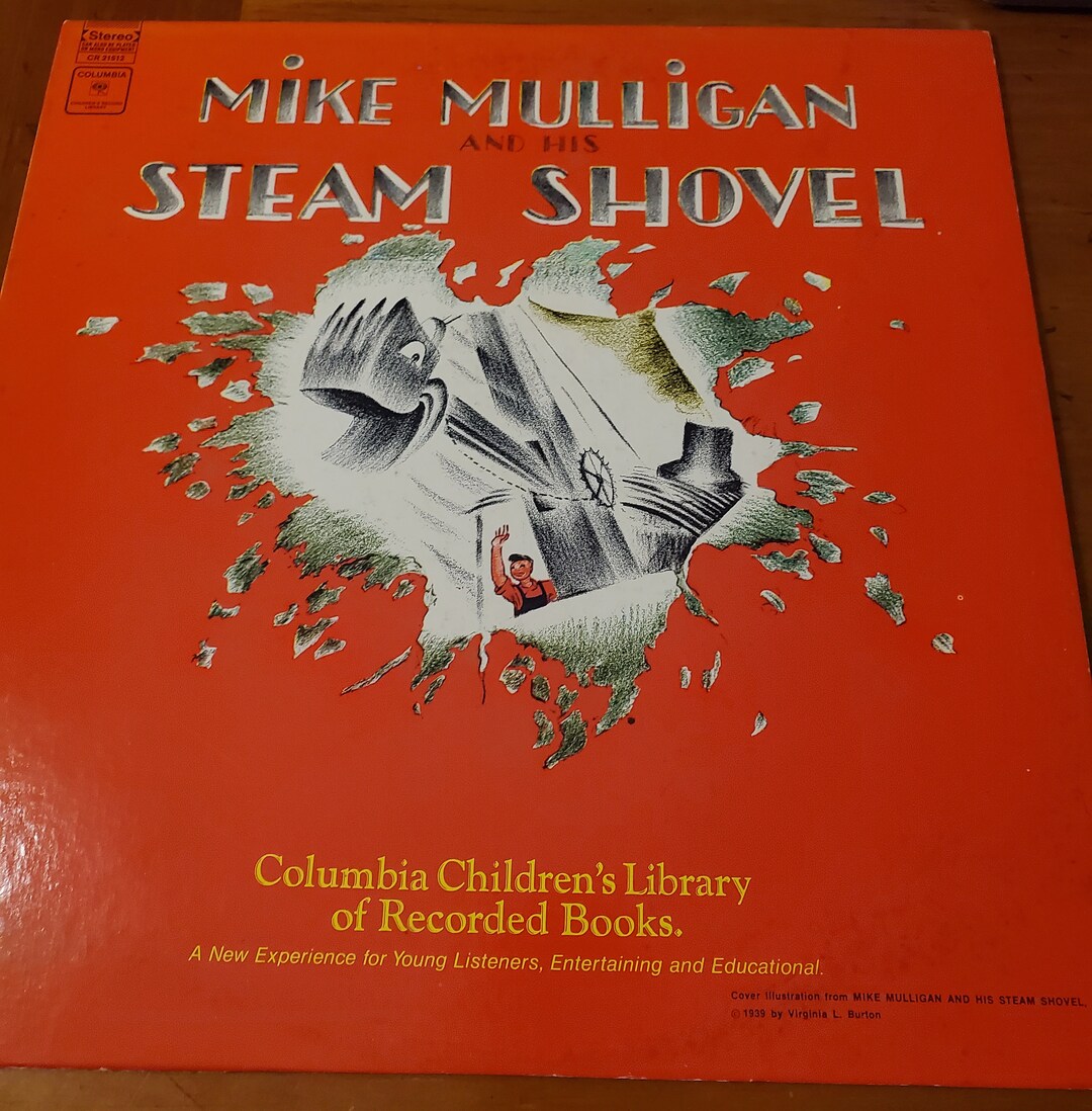 Mike Mulligan and His Steam Shovel 1939 Columbia Children's Library of ...