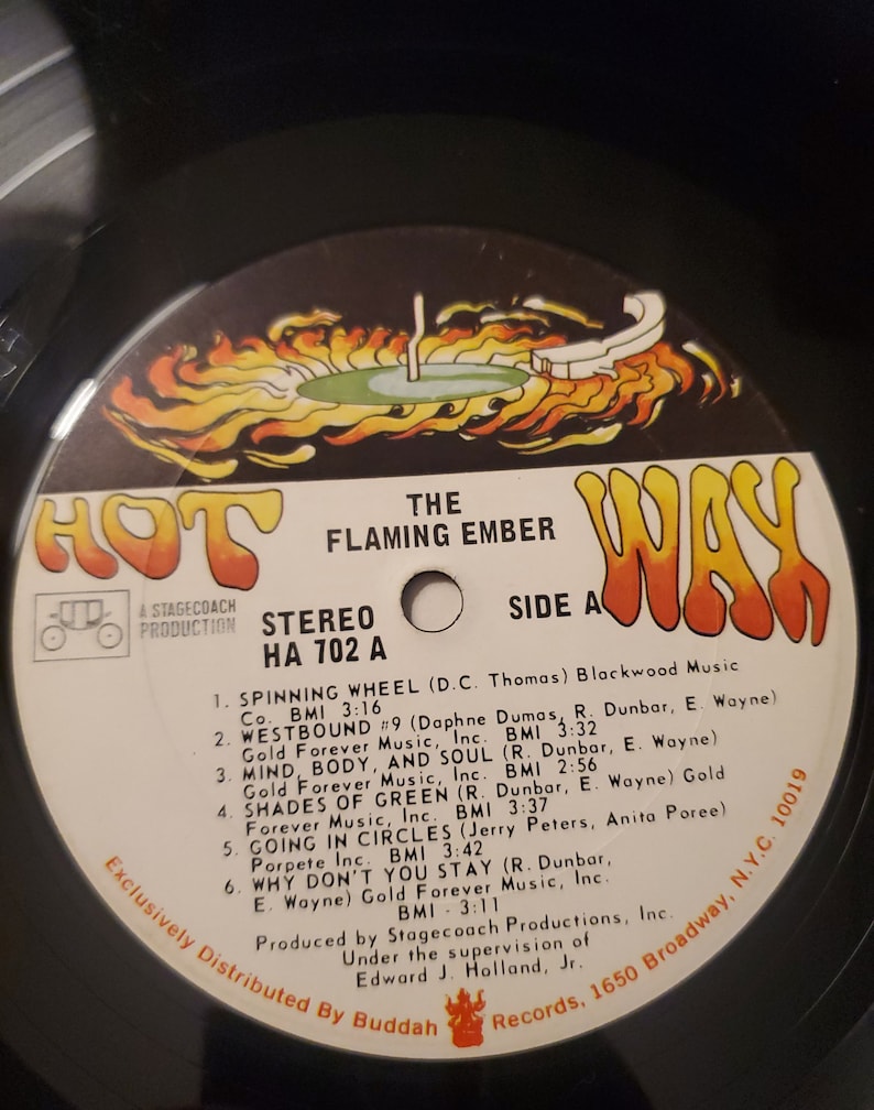 Westbound # 9 , Flaming Ember 1970 , LP 12' - Etsy