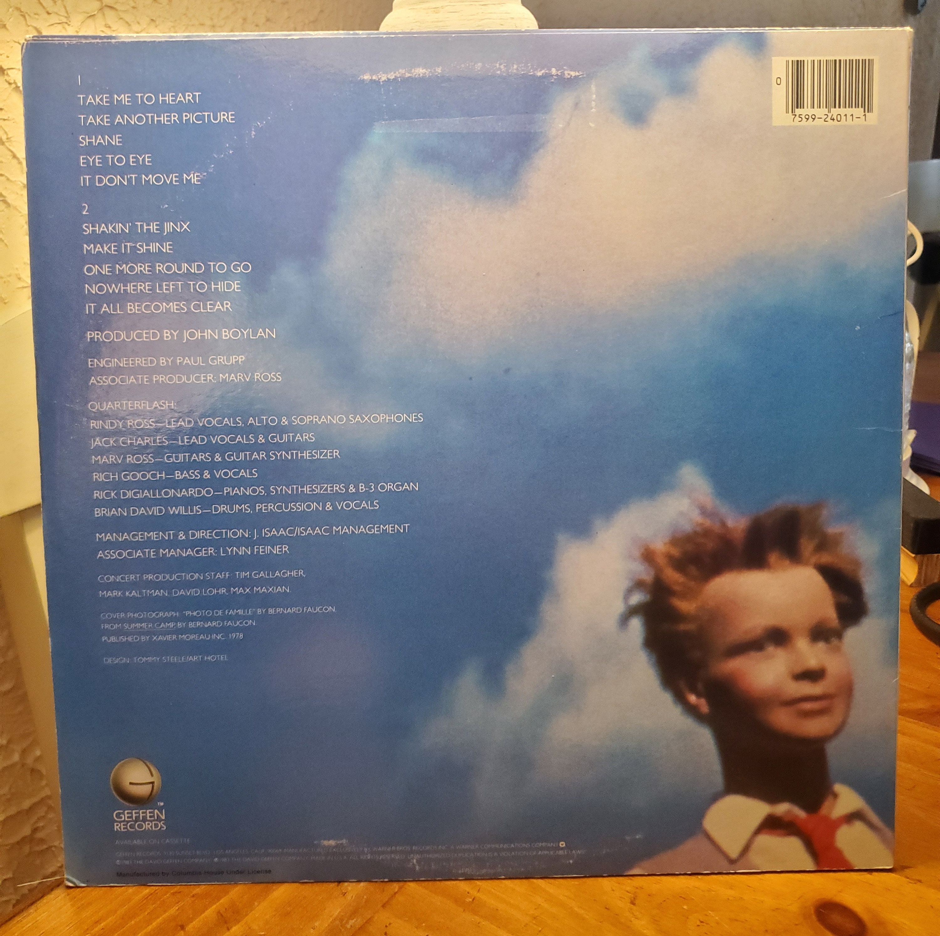 Quarterflash "take Another Picture' 1983 , USA 12" - Etsy