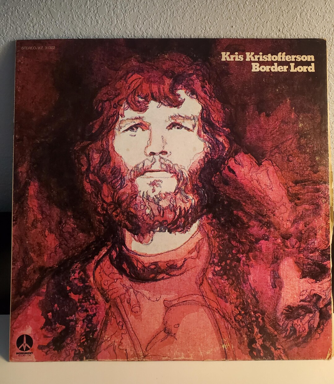Kris Kristofferson Border Lord LP 12" , 1972 , Country - Etsy