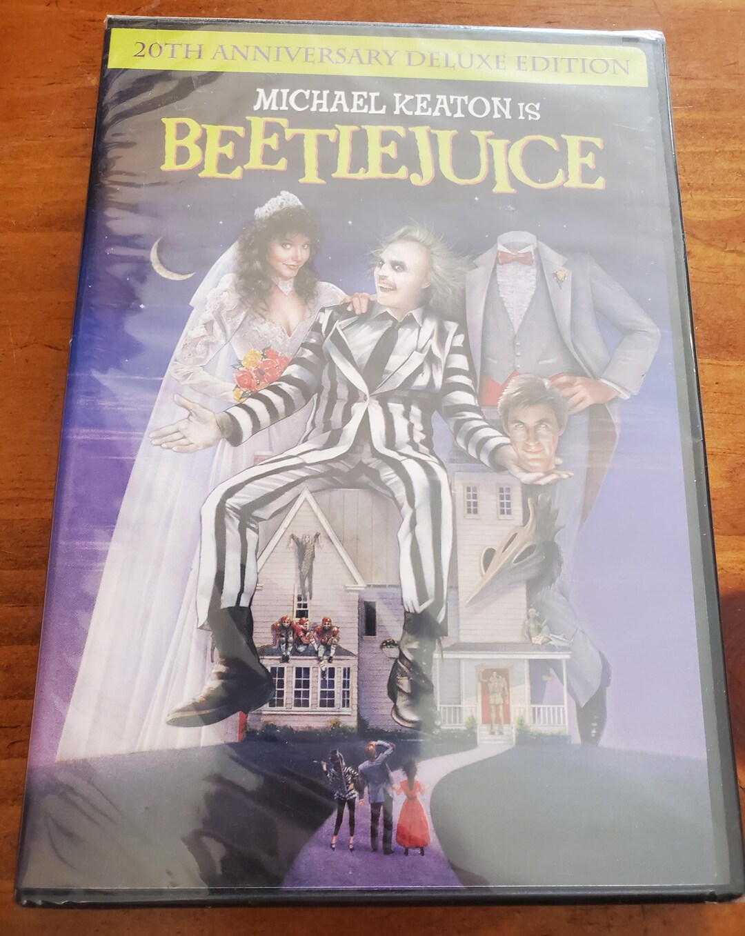 Beetlejuice 20th Anniversary Deluxe Edition DVD ,sealed ,new,catherine ...