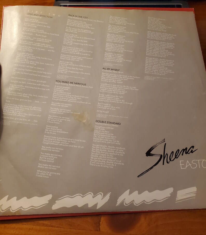 Sheena Easton A Private Heaven 1984 LP Vinyl Record - Etsy