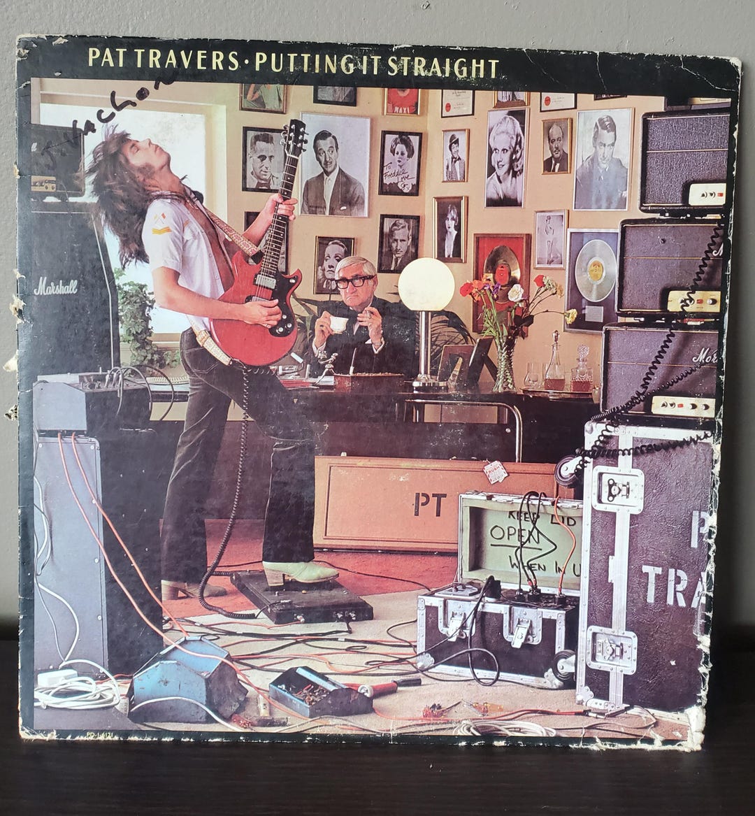 Pat Travers ,putting It Straight, 1977, on Polydor Record , Toronto ...