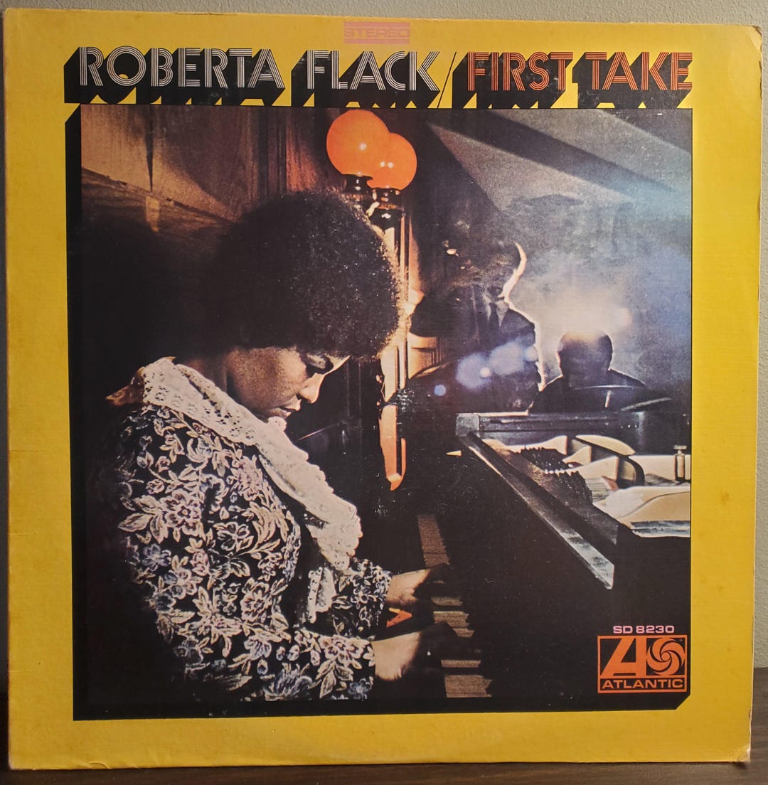 Roberta Flack First Take Vinyl Record 1969 ,atlantic Record, R&b,soul ...