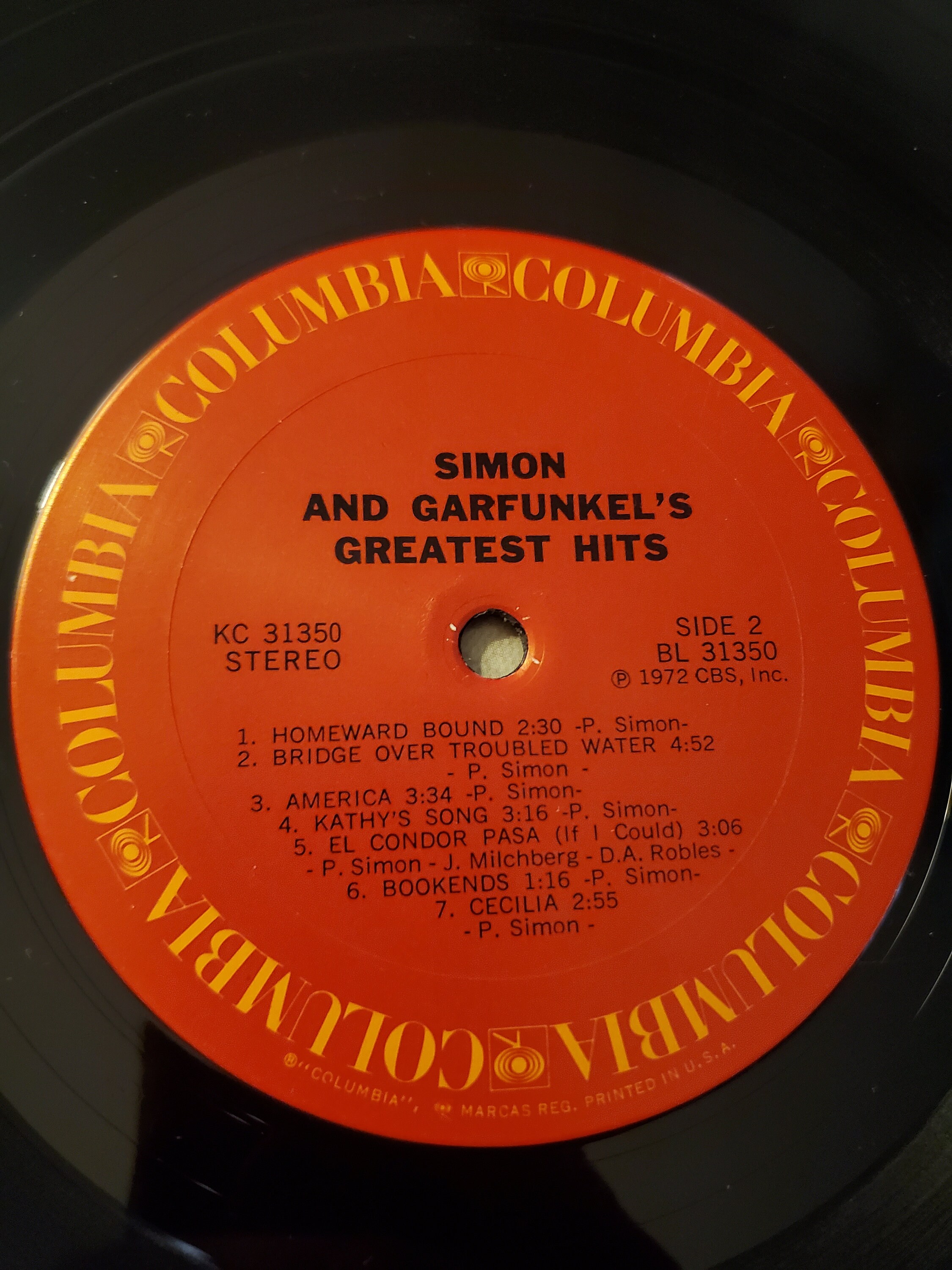 Simon& Garfunkel's Greatest Hits 1972 , Folk Rock LP 12' , USA - Etsy